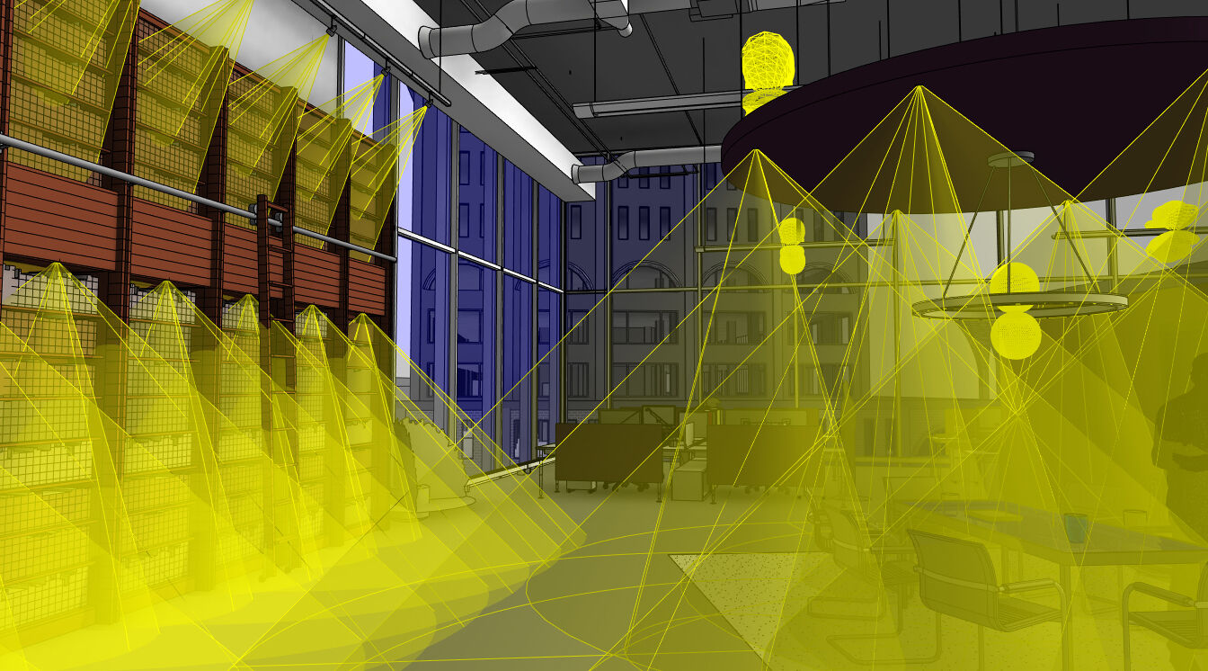 Interior Rendering In Revit Lights