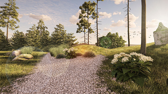 landscape render